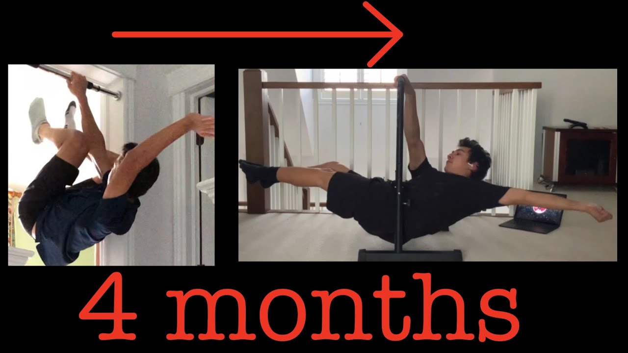 ONE ARM FRONT LEVER PROGRESSION | 4 MONTHS | SOUND ON 🔊 - YouTube
