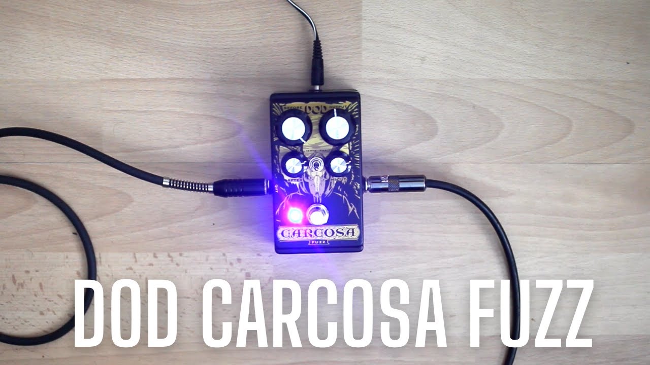 Dod Carcosa Fuzz demo - YouTube