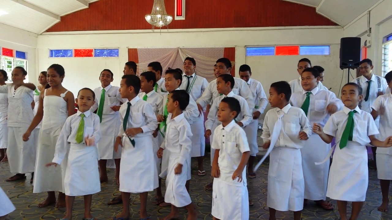 Faleolo Methodist Church- Sunday School Performance - YouTube