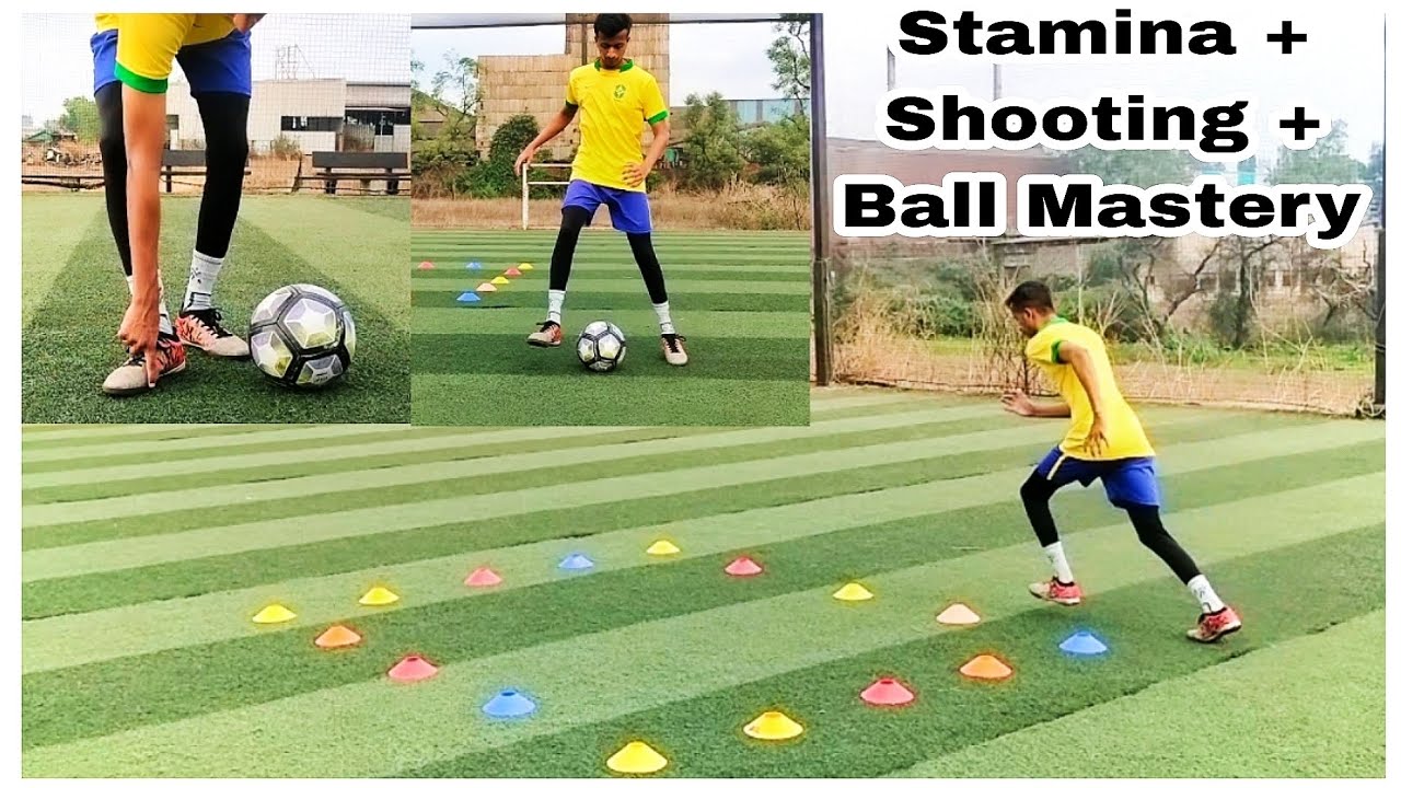 Improve Stamina + Shooting + Ball Mastery In One Day 😱 || Football ...