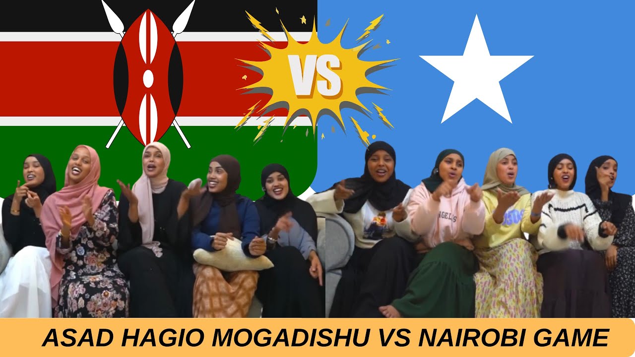ASAD HAGIO FACE TO FACE GAME NAIROBI VS MOGADISHU - YouTube