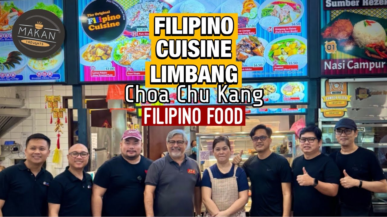 The Original Filipino Cuisine Limbang Shopping Centre Singapore - YouTube