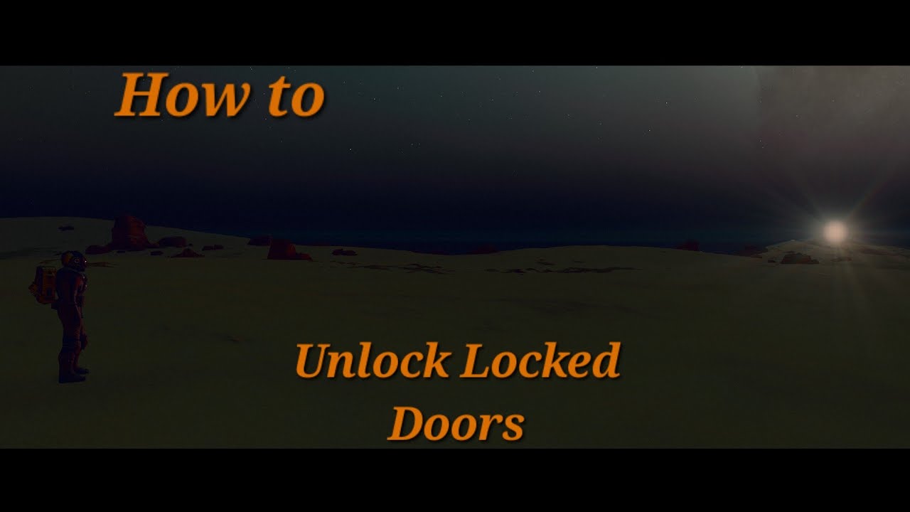 Starfield: How to Unlock Lock Doors - YouTube