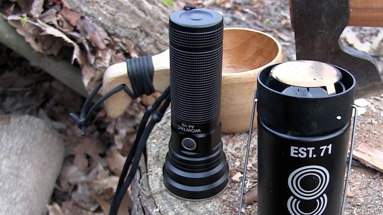 1854 Foot Distance Flashlight, WOWTAC A4 V2 - YouTube