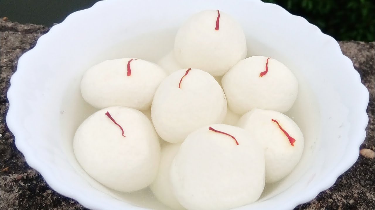 Easy homemade Rasgulla || Sweets of Bengal - YouTube