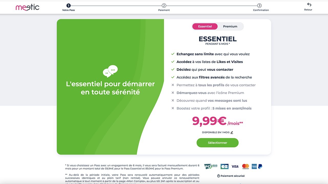 Meetic pass Essentiel VS Meetic pass Premium : ce qu'il faut retenir ...