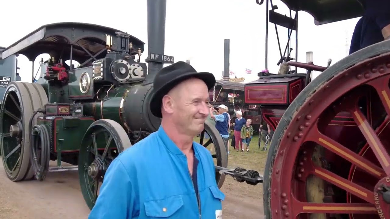 The Steam Heavy Haulage Arrives at Great Dorset Steam Fair 2022. - YouTube