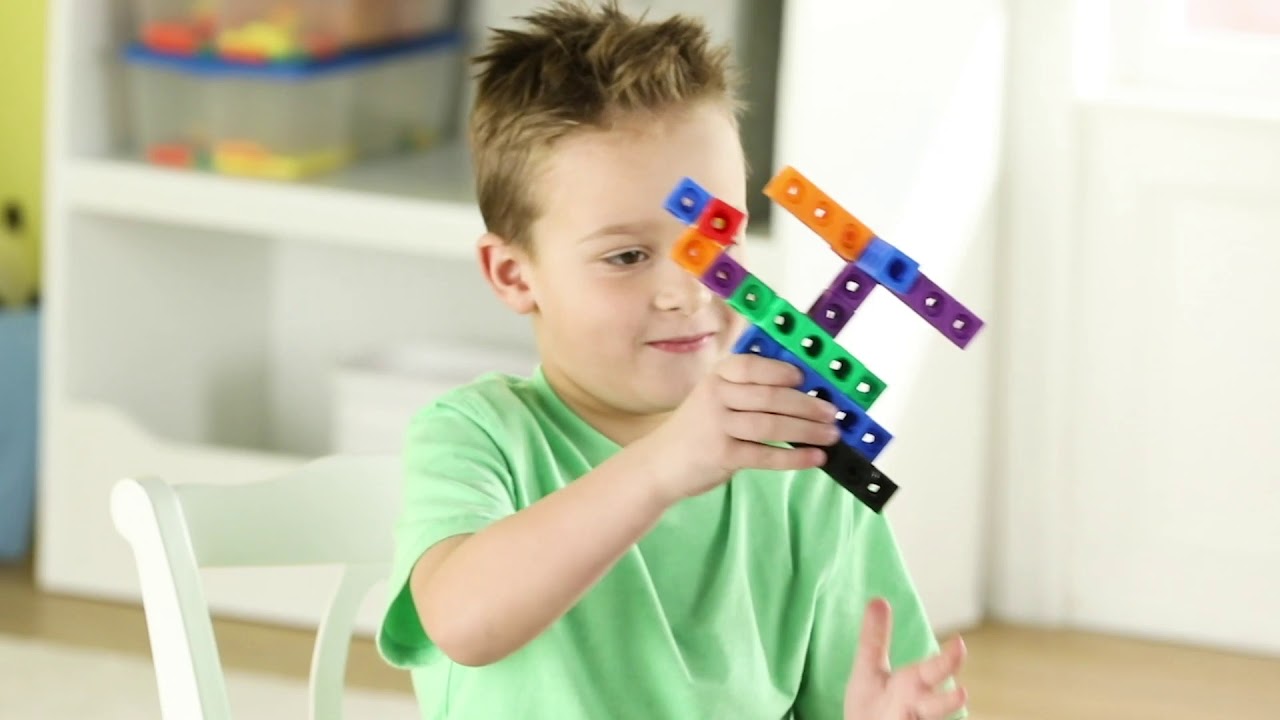 MathLink® Cubes Big Builders - YouTube