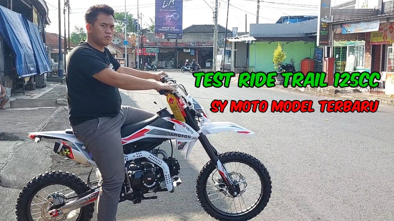 TEST RIDE MOTOR CROS RAKITAN 2023 SY MOTO 125cc - YouTube