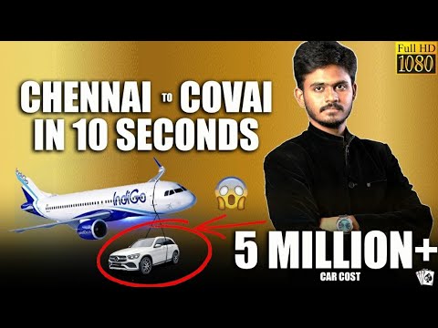 😱OMG! சென்னை - கோவை in 10 நொடிகள் | Exclusive Benz car magic by Vignesh ...