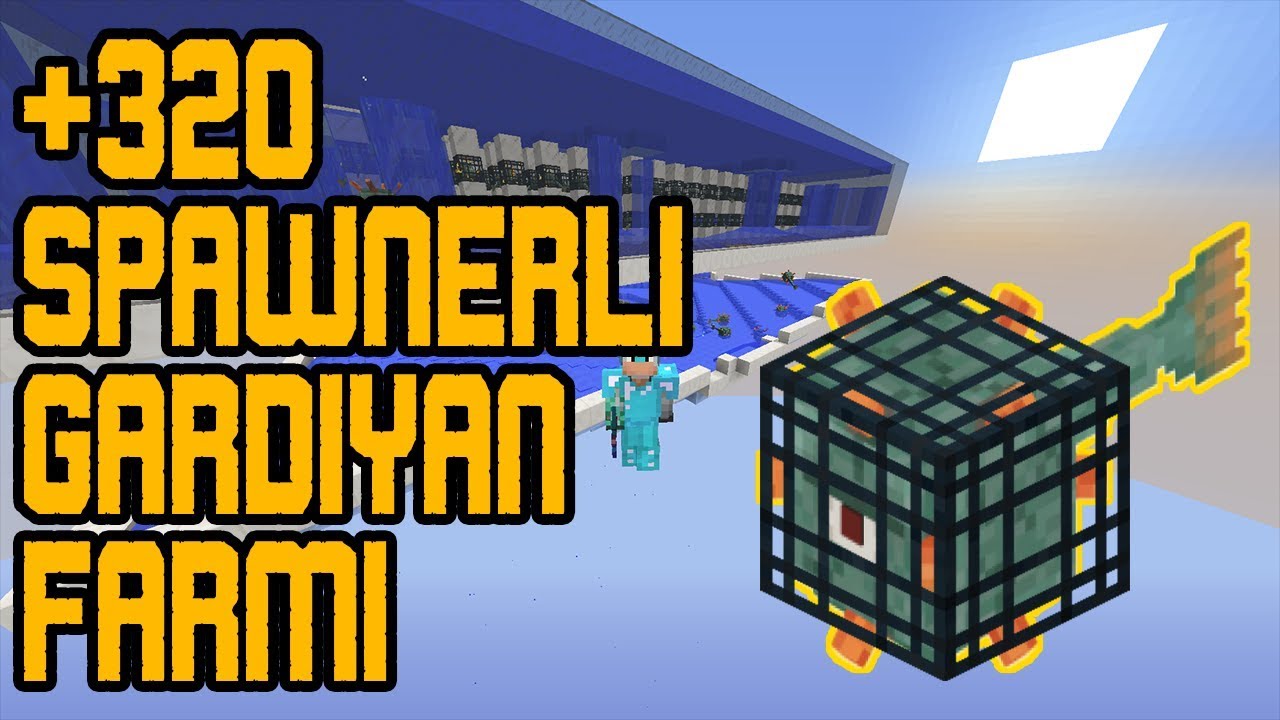 Minecraft Op Skyblock S2 Bölüm#1 320 Sp'li gardiyan farmı - YouTube