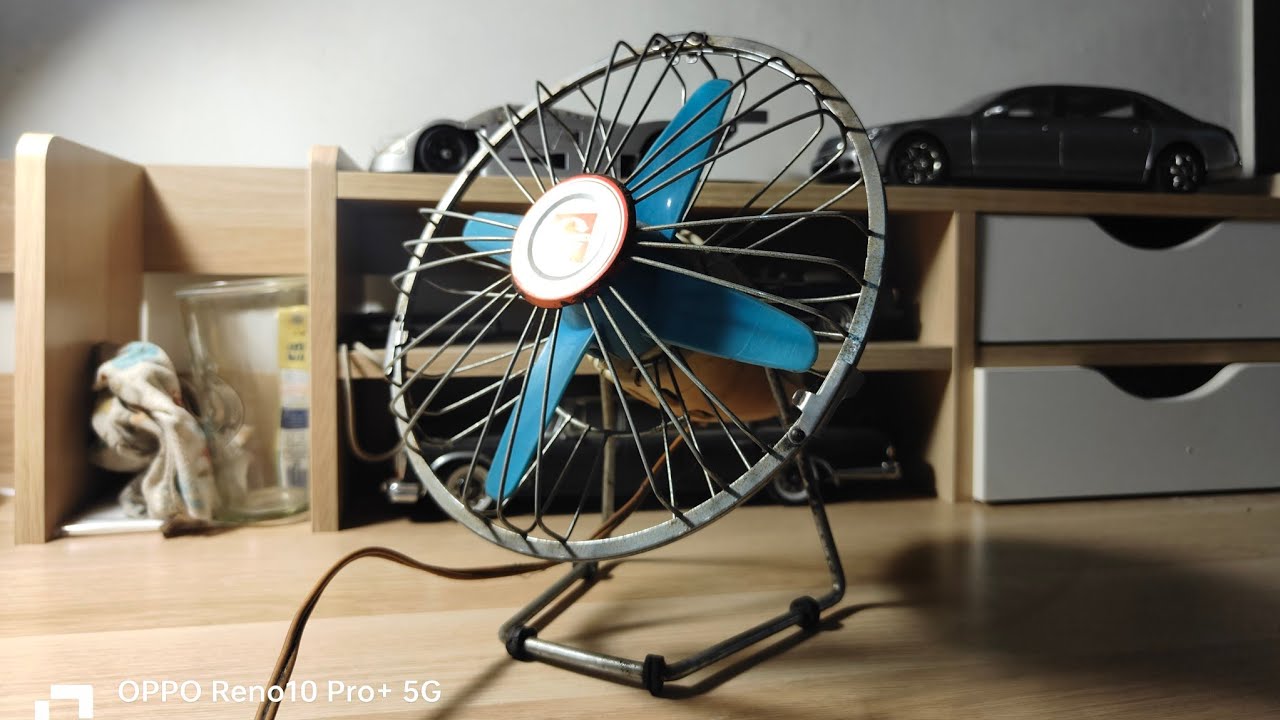 Commander fan late 70 after 1 year - YouTube