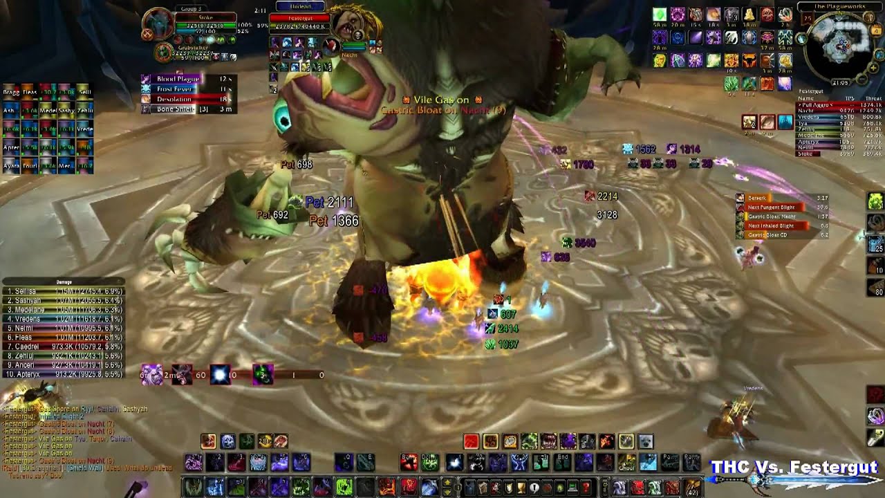 The Hungering Cold Vs. Festergut 25 man - YouTube