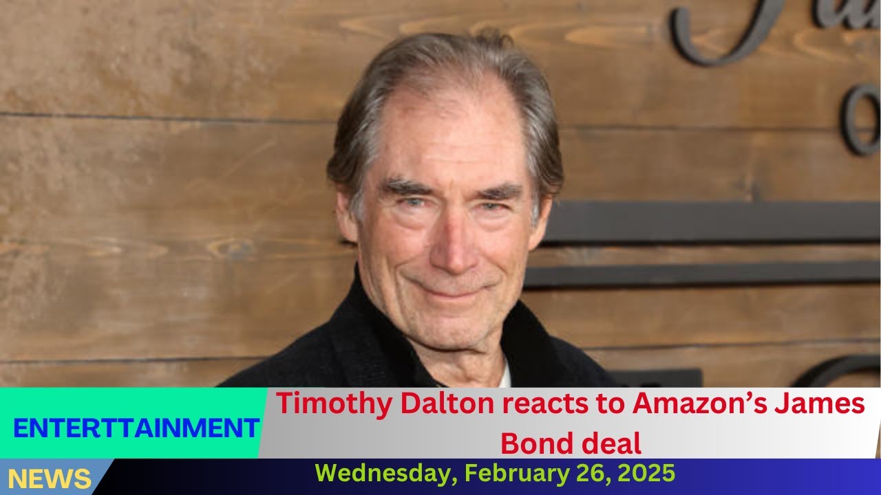 Timothy Dalton reacts to Amazon’s James Bond deal - YouTube