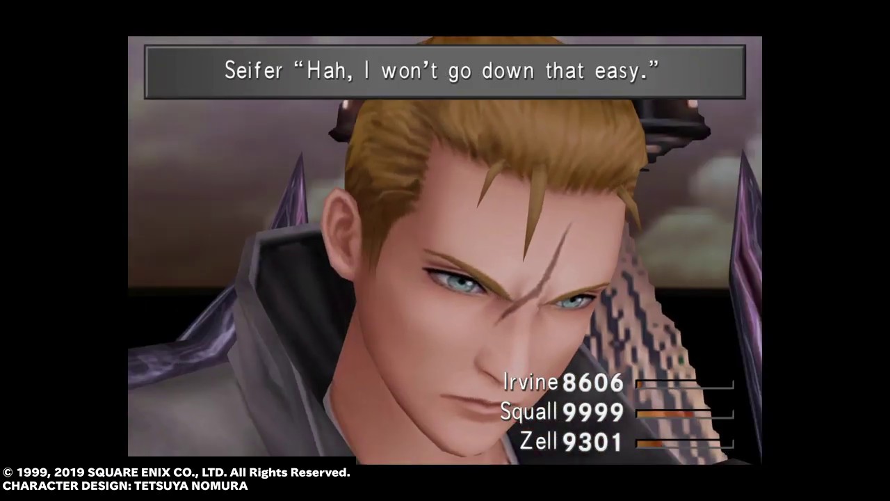 FINAL FANTASY VIII Remastered - Seifer boss battle - last time - YouTube