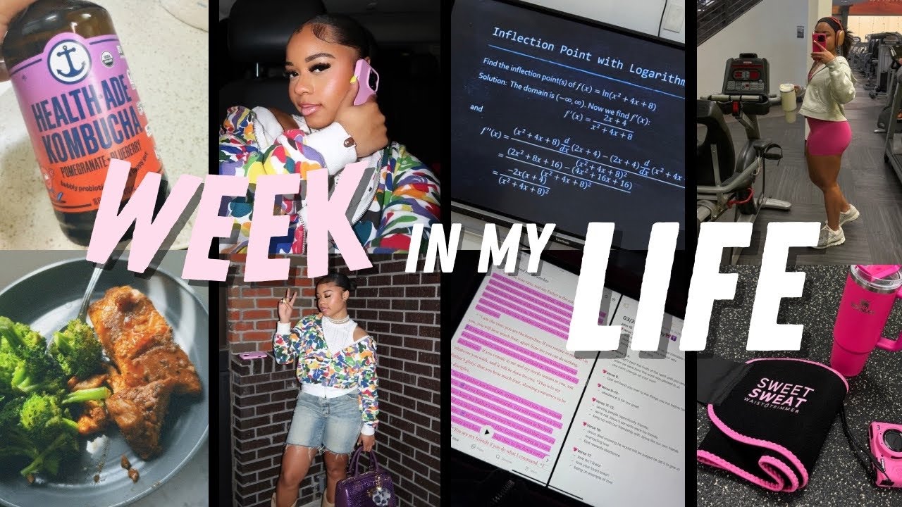 WEEK IN MY LIFE: cau college girl| life UPDATE, hitting the gym, mini ...