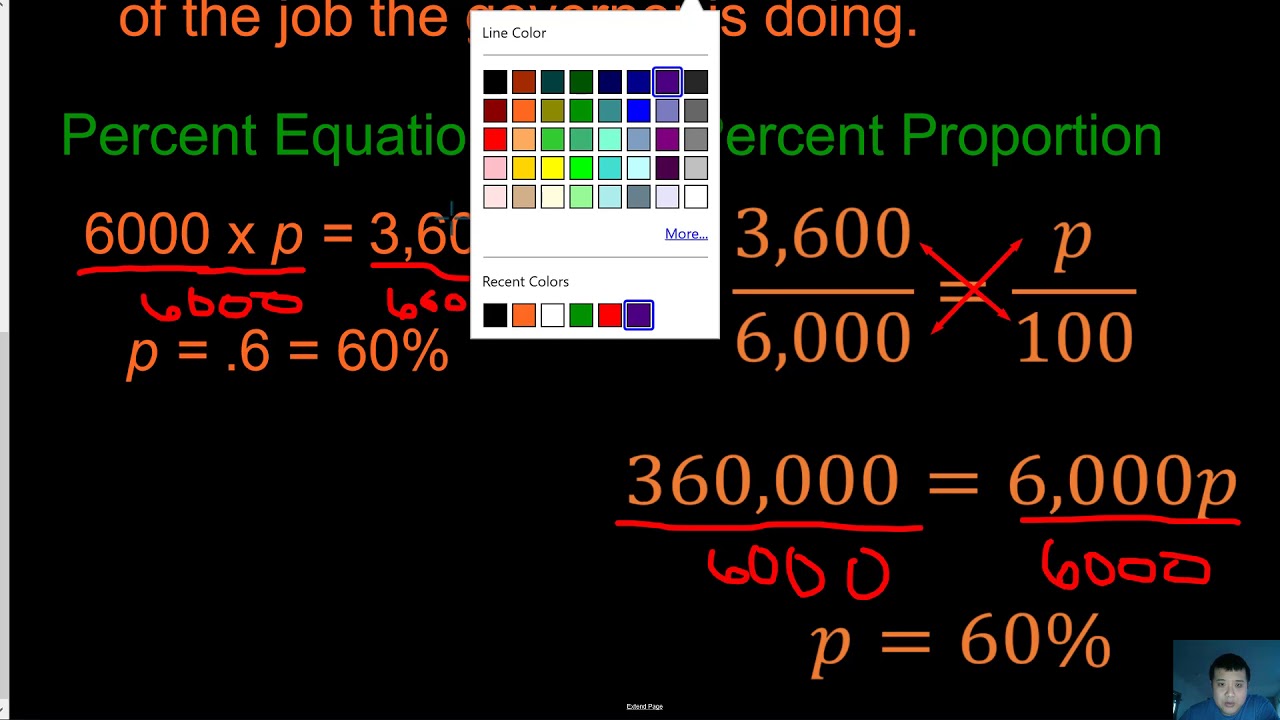 Percent Proportion - YouTube