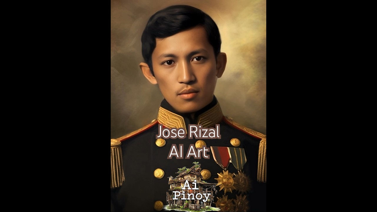 Jose Rizal Singing AI Art #shorts #ai #pinoy - YouTube