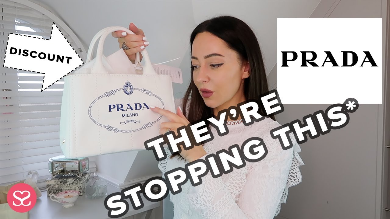 BUY NOW, BECAUSE THEY'RE STOPPING THIS. Prada to opt-out of coupon ...