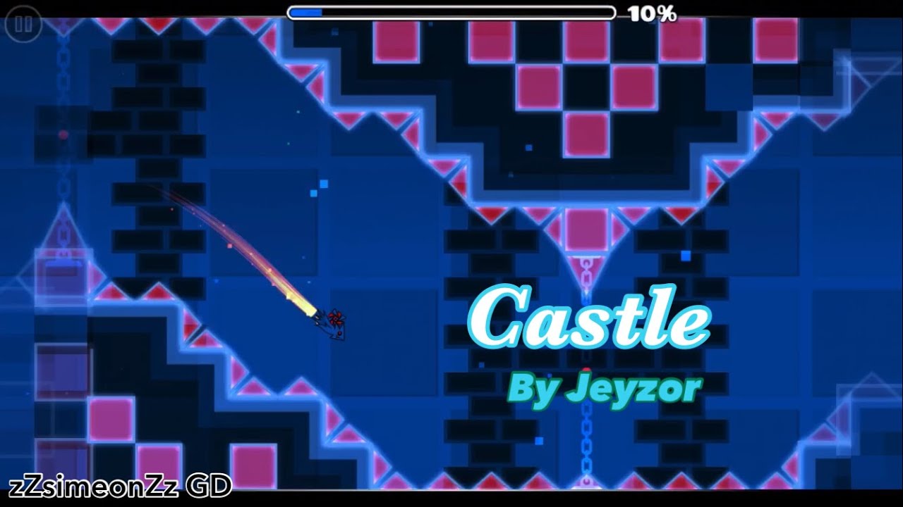 Castle By Jeyzor (Easy Demon) Geometry Dash Mobile - YouTube