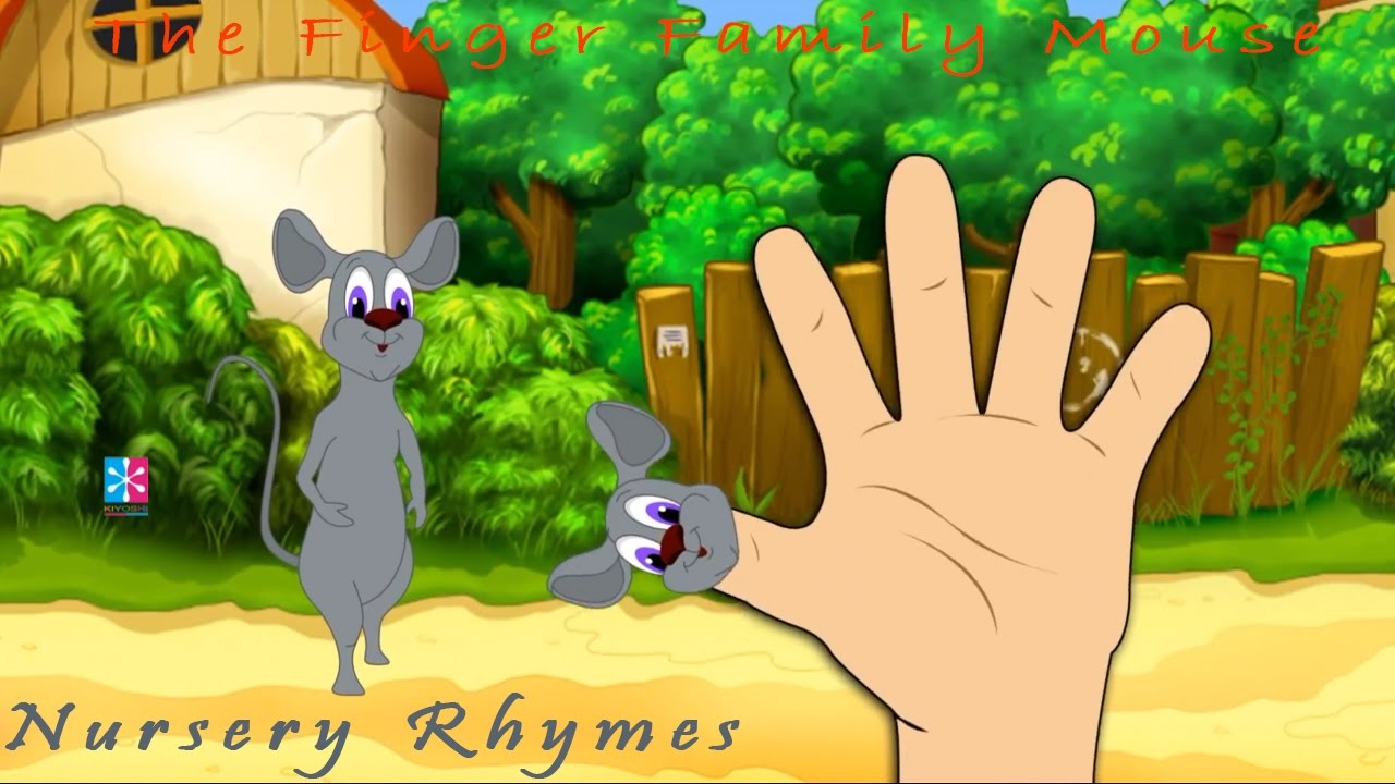 The Finger Family Mouse || Finger Family Nursery Rhymes & Songs For ...