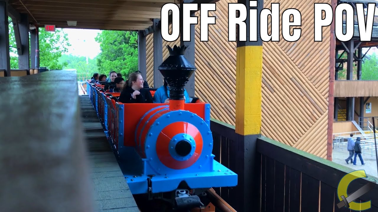 Runaway Mine Train (4K OFF Ride POV)- Six Flags Great Adventure ...