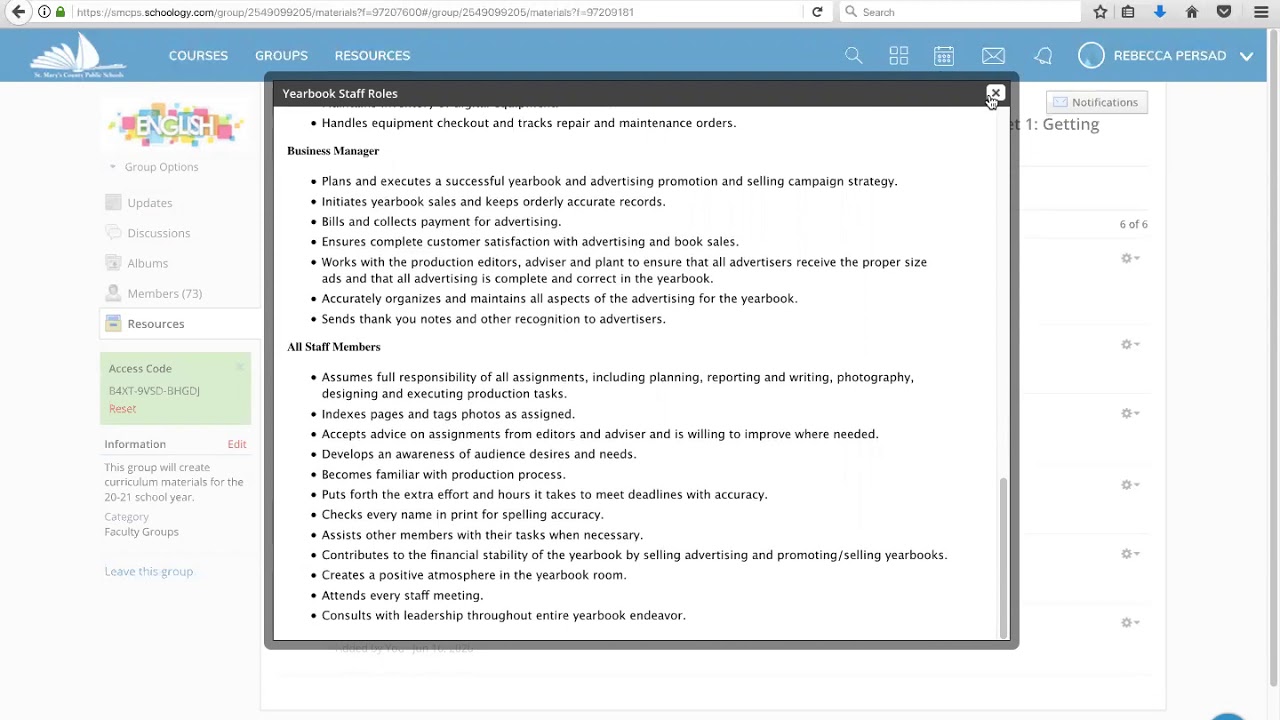 Schoology Review Part 1 - YouTube