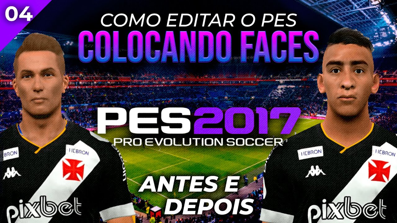 EDITANDO PES #04 | COMO COLOCAR FACES NOS JOGADORES? - YouTube