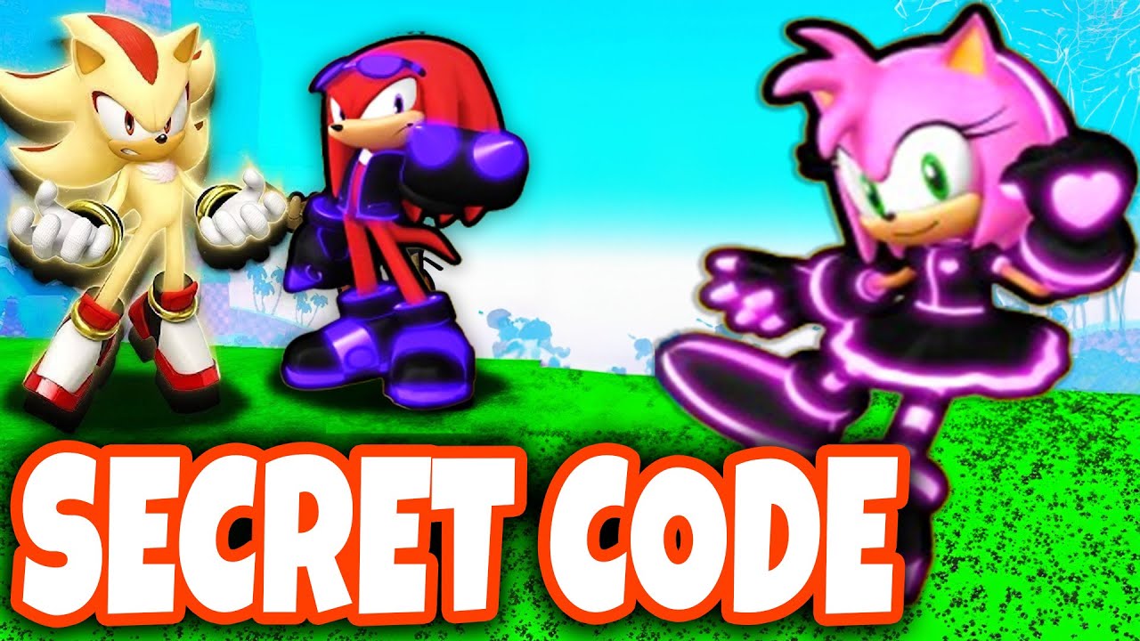 Sonic Speed Simulator LUMINOSITY AMY x KNUCKLES Codes 2025! Roblox ...