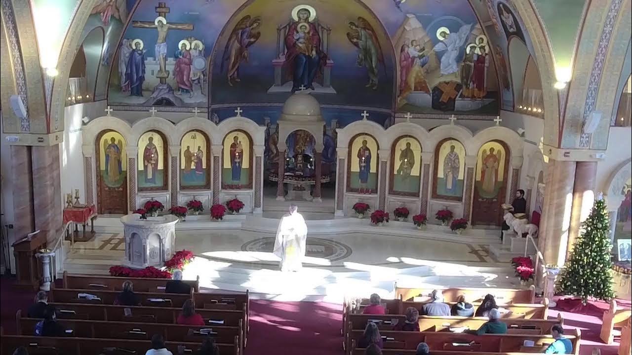 12-25-2022 Orthros and Divine Liturgy for the Nativity of our Lord and God and Savior Jesus ...