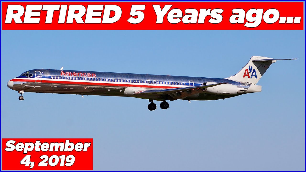 American Airlines MD-80: Retired 5 Years Ago... - YouTube