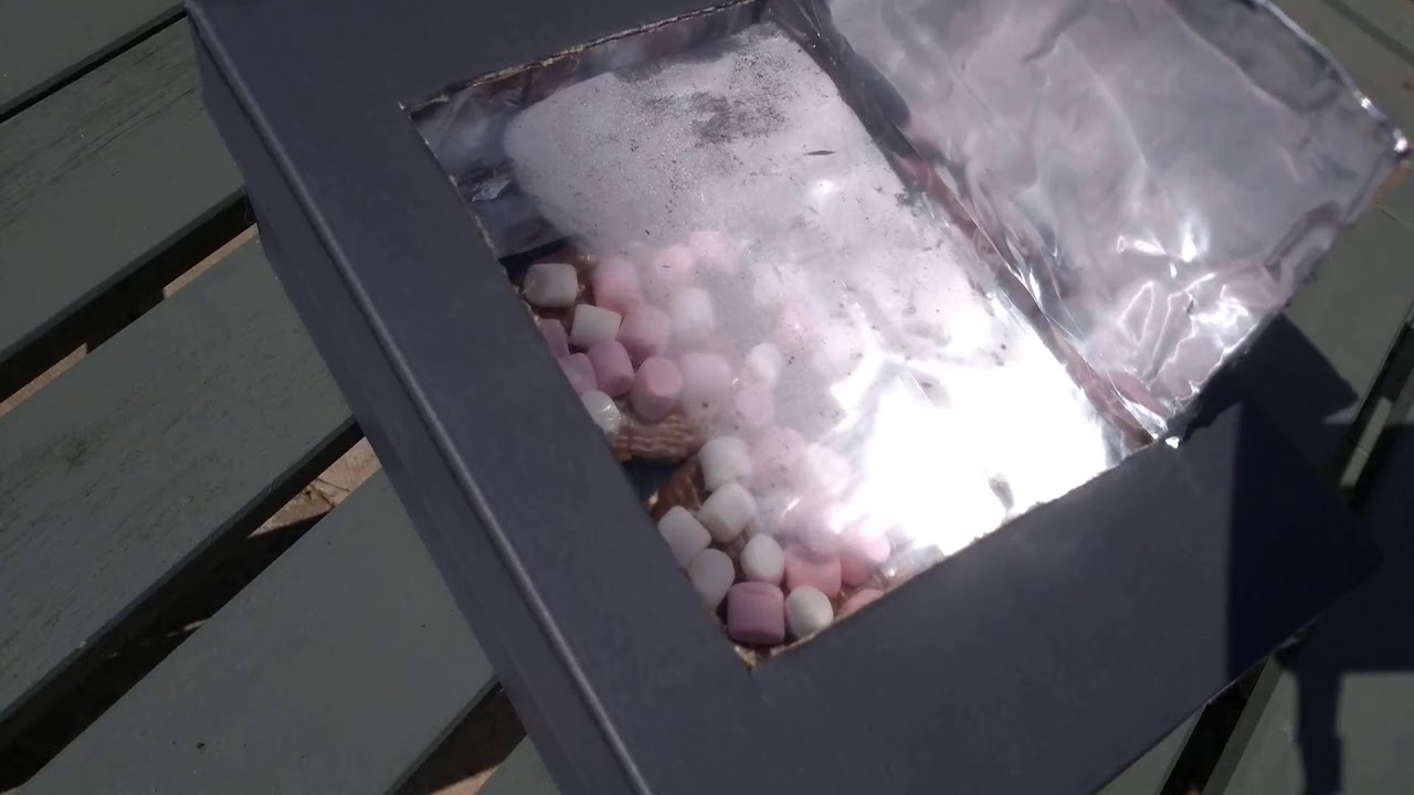 Solar Oven Smores (timelapse) - YouTube