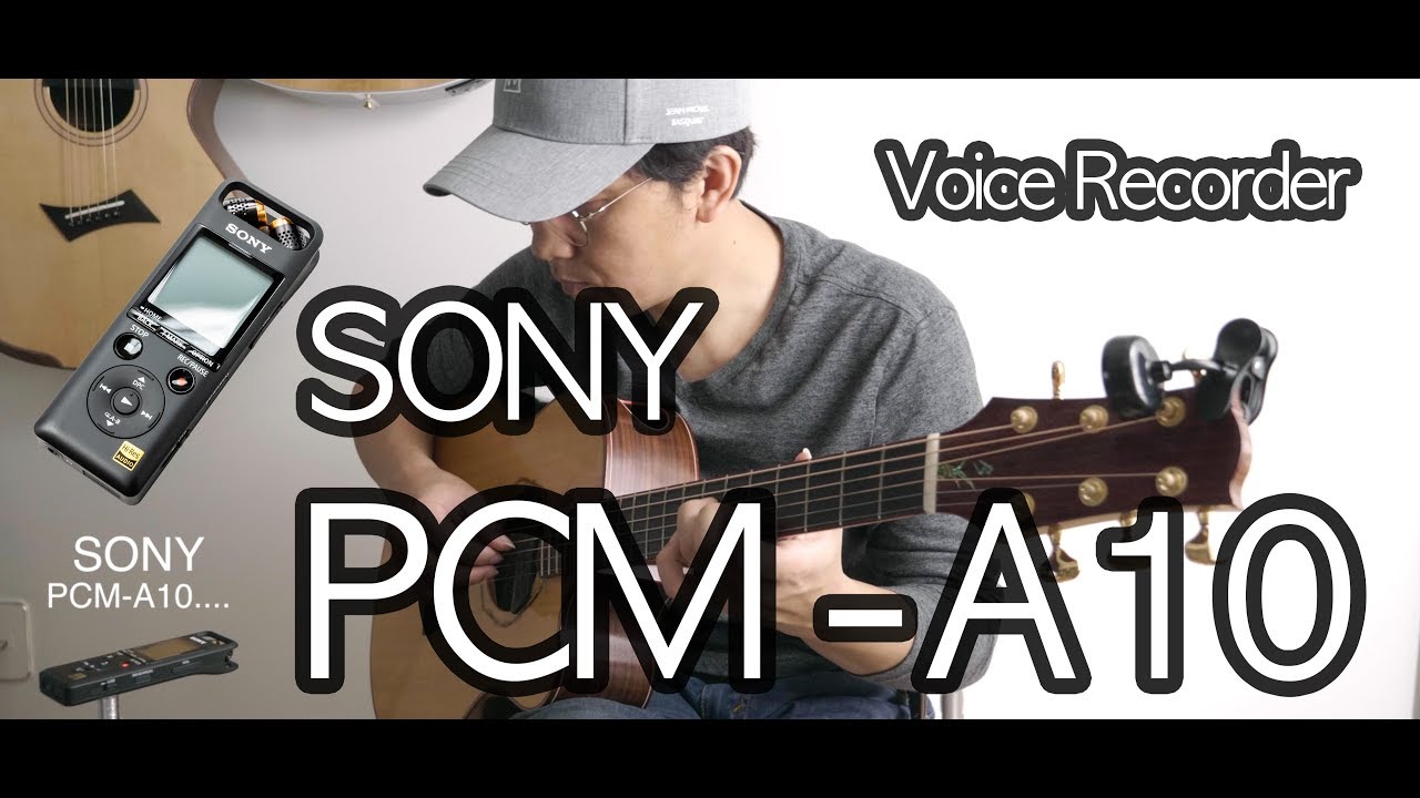 SONY PCM-A10 Voice Recorder Review (for Youtuber) - YouTube