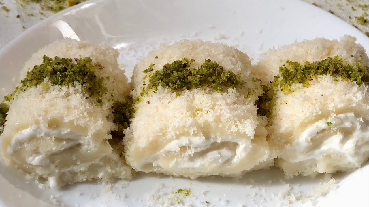 LOKUM ROLLS || TURKISH SULTAN LOKUM || DESSERT RECIPE - Maryam's ...