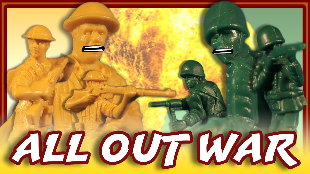 Tiny Trooper: ALL OUT WAR (Toy Army Men Show) - YouTube
