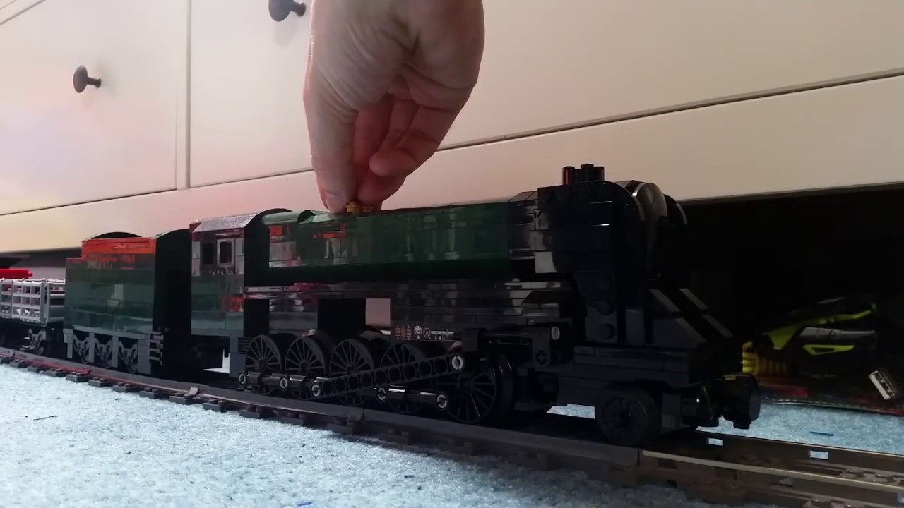 Lego BR 9F in action - YouTube