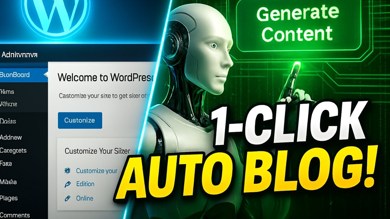 WordPress One-Click Auto Blogging with AI | Full Automation Guide 2025 ...