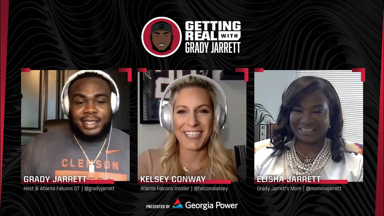 Getting Real with Grady Jarrett Podcast | Mother’s Day Special Guest ...