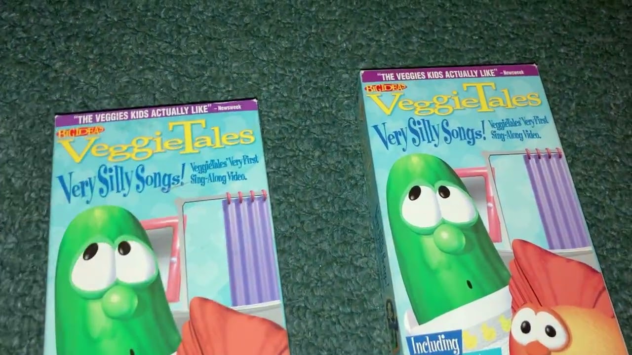 My VeggieTales VHS Collection: Lyrick/Hit Tapes That Have Green ...
