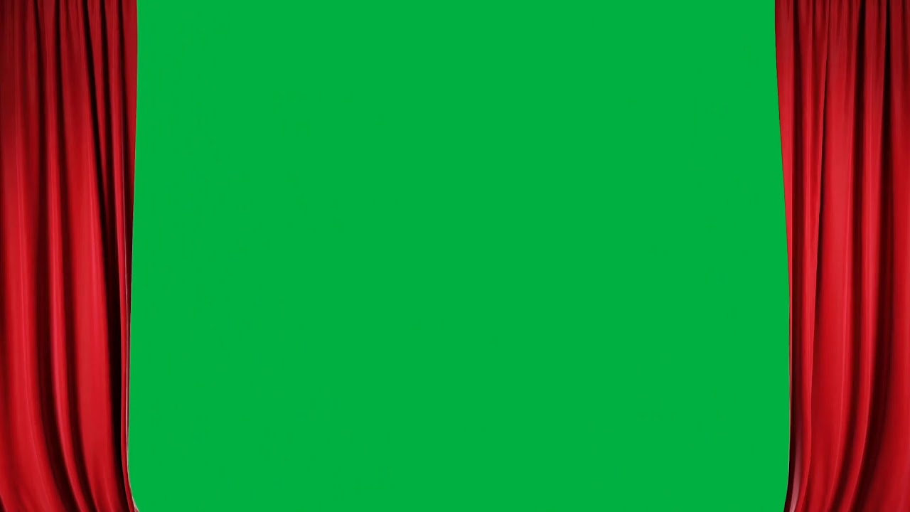 Curtains Opening Transition || Green Screen || By Green Screen Tutorial ...
