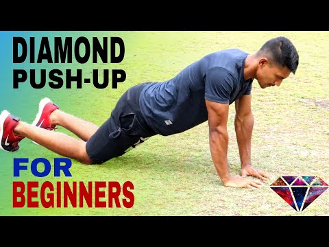 How To a Diamond push-up correctly / Hindi | BT Fitness