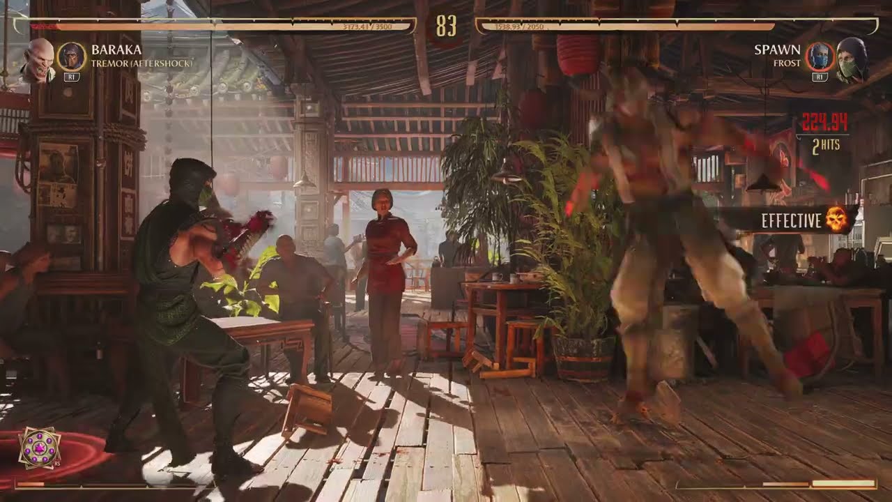 Mortal Kombat 1 Baraka vs. Reptile - YouTube
