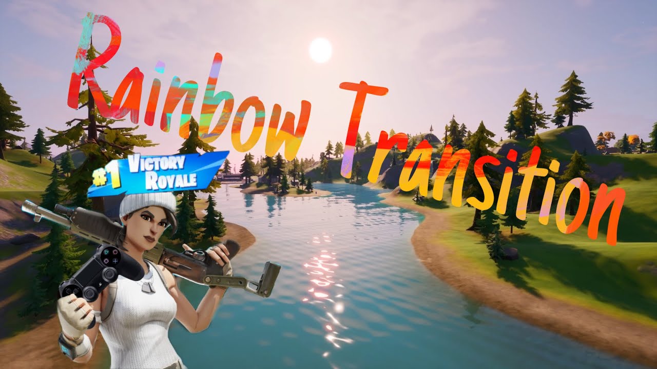 How To Do A Rainbow Transition (Easy Method) - YouTube