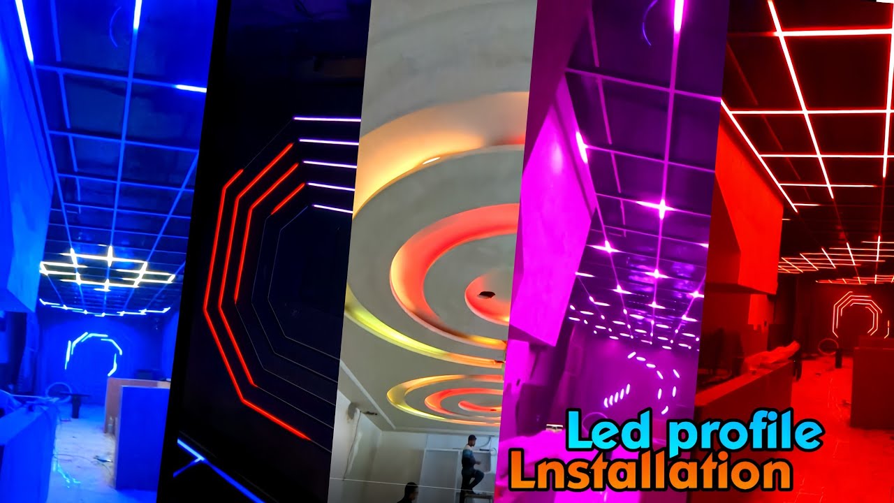 Led profile installation || Koshi Electronics || koshielectronics.com #Koshi_Electronics - YouTube