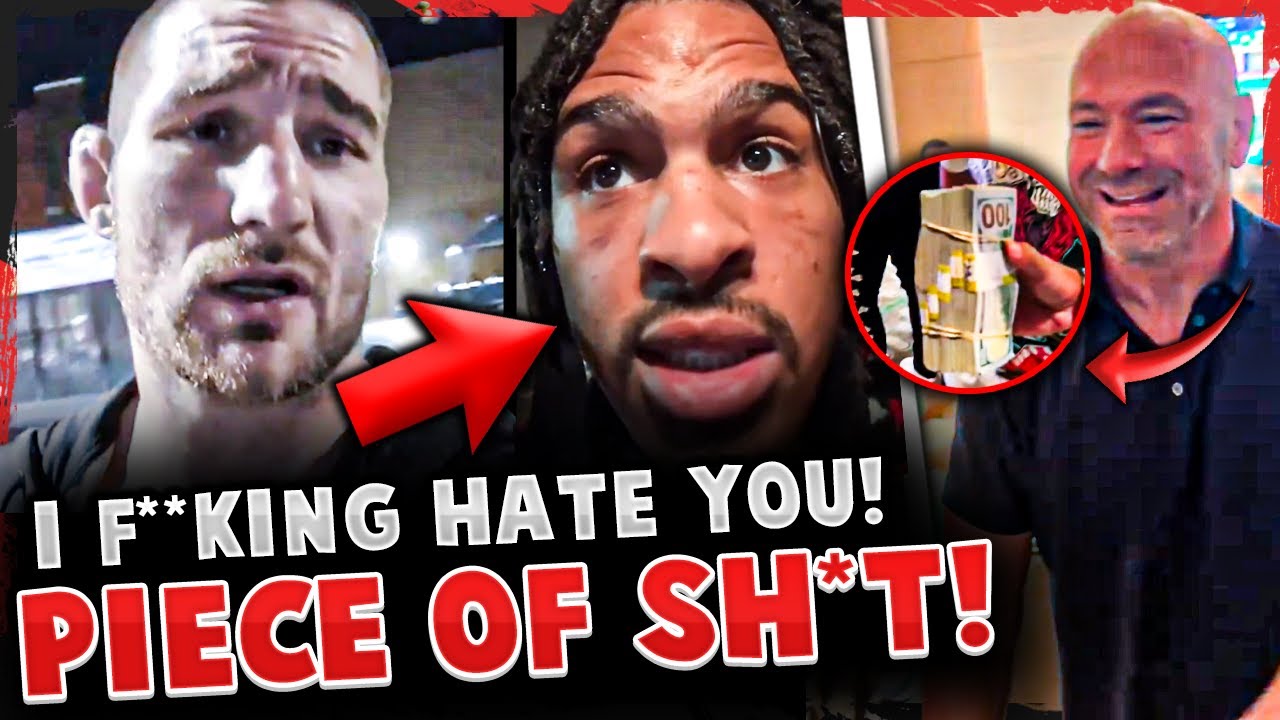 Sean Strickland ALTERCATION w/ Keith Lee! (Kevin Lee's brother) Dana ...
