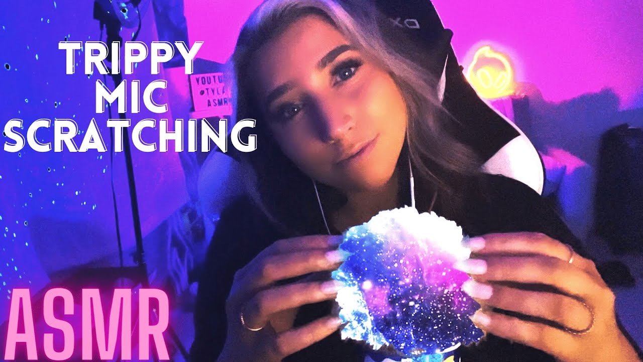 ASMR | TRIPPY MIC SCRATCHING & BUGS 🤤🎙️ (Minimal Talking) - YouTube