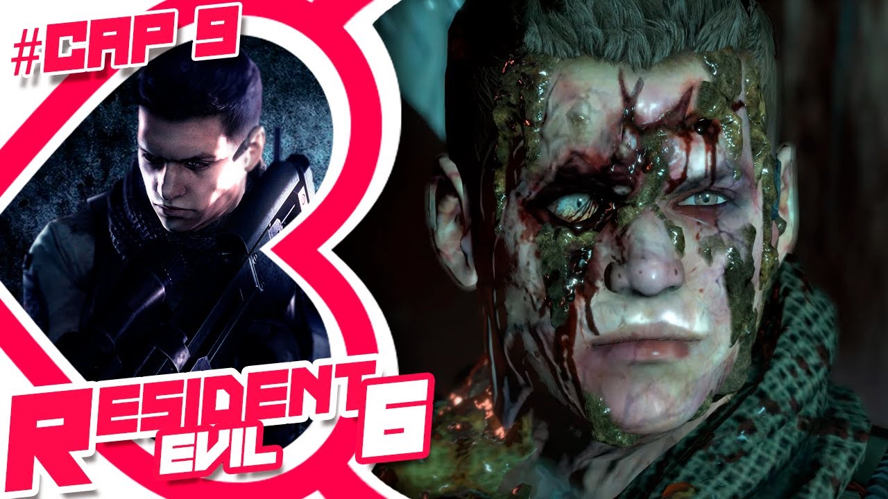 Resident Evil 6 - #09 - Con @DamagePoints-eo2sf y @AschluDio - Español - Final De Chris y Piers ...