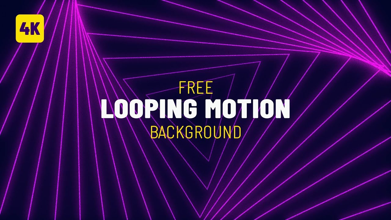 Seamless Looping Triangle Motion Background | Royalty-free | Link in ...