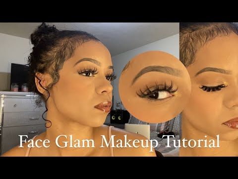 Face Glam Makeup Tutorial 💕😊Easy, Fast, & Flawless ! - YouTube