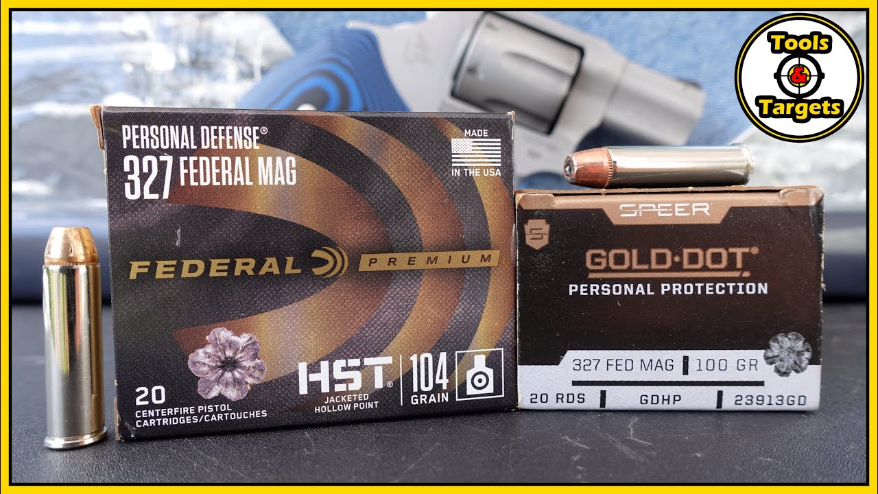 BIG Name Brawl!....327 Magnum HST vs GOLD DOT Self-Defense AMMO ...